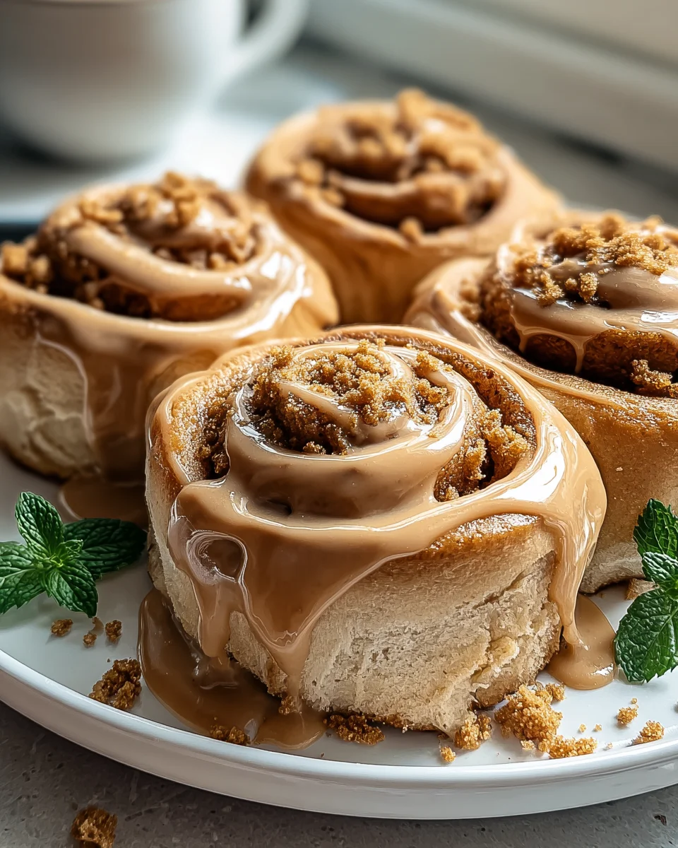 Biscoff Cookie Butter Cinnamon Rolls: Sweet & Irresistible! - Mamablueberry